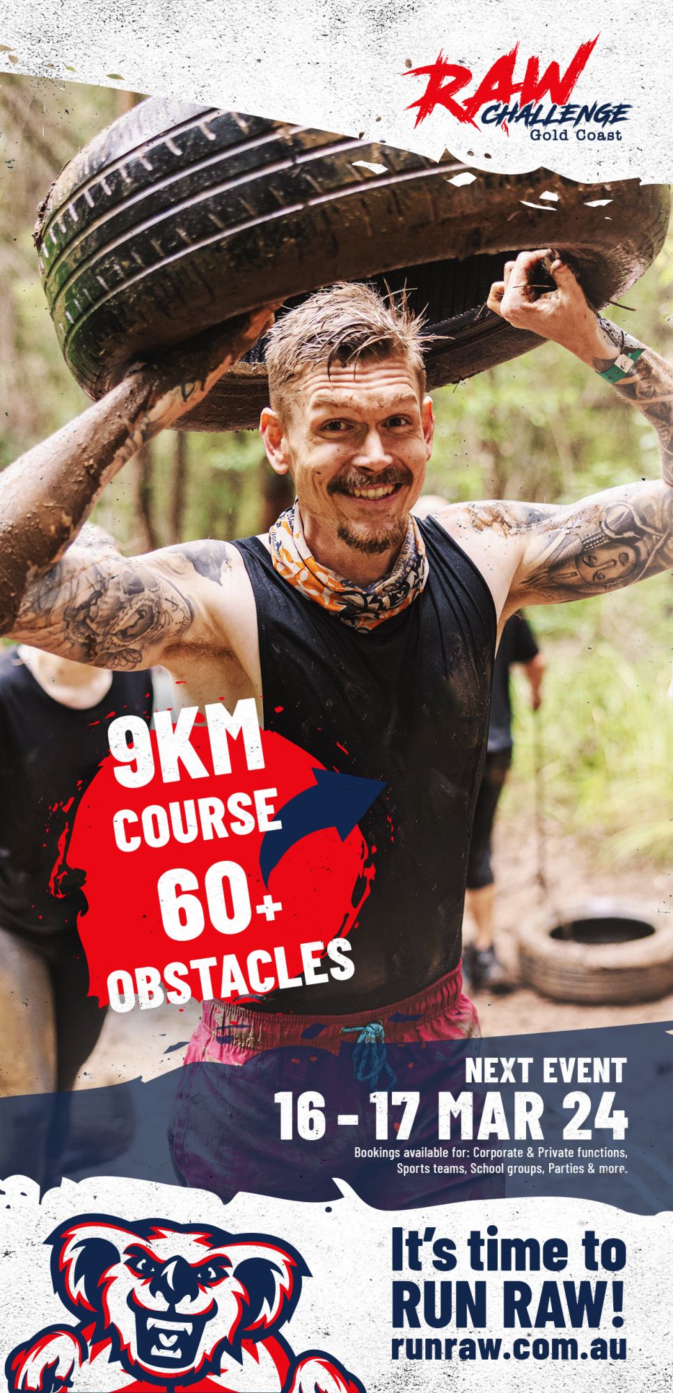 Media - Raw Challenge Qld