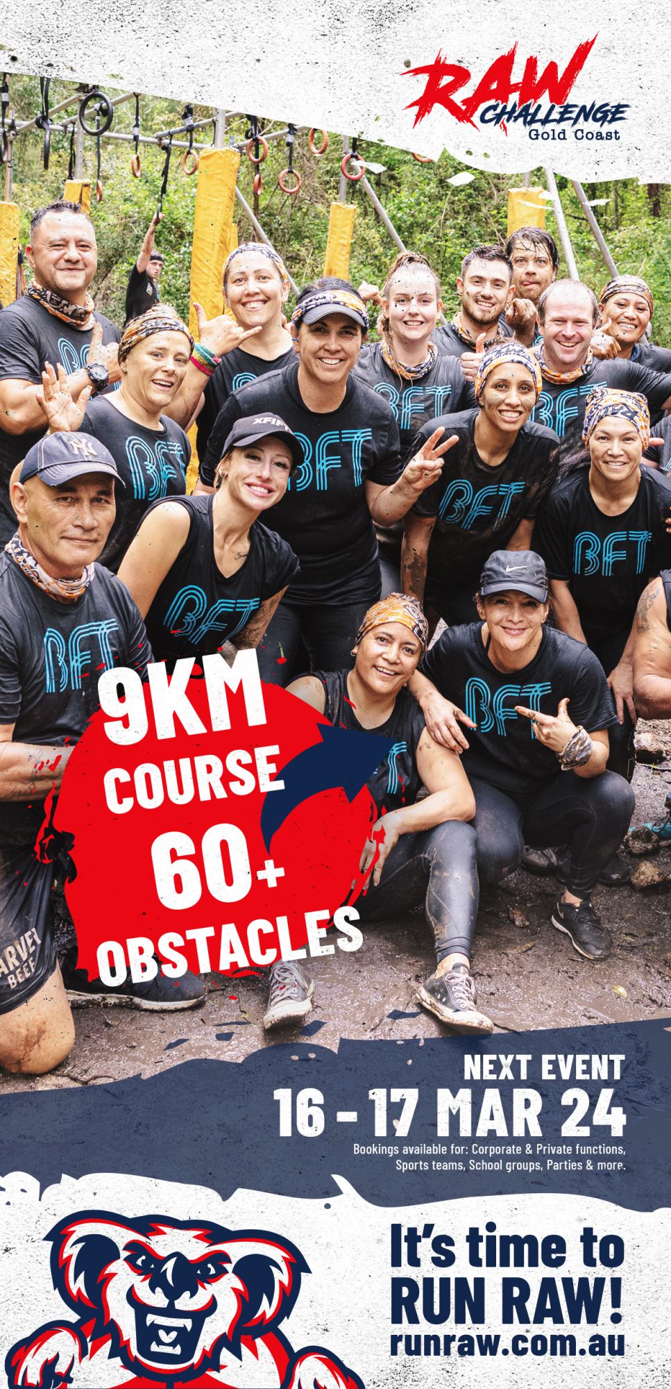 Media - Raw Challenge Qld