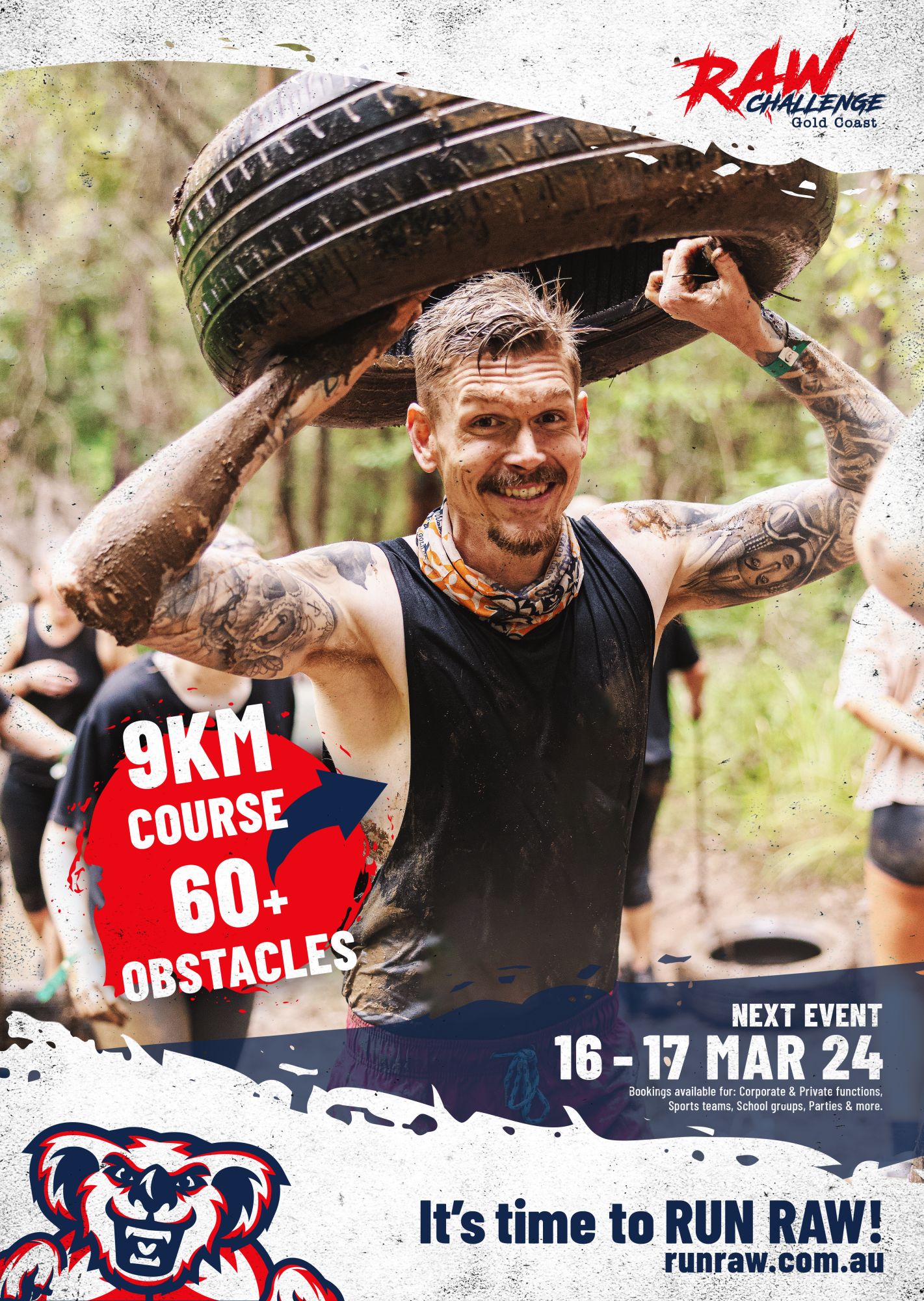 Media - Raw Challenge Qld